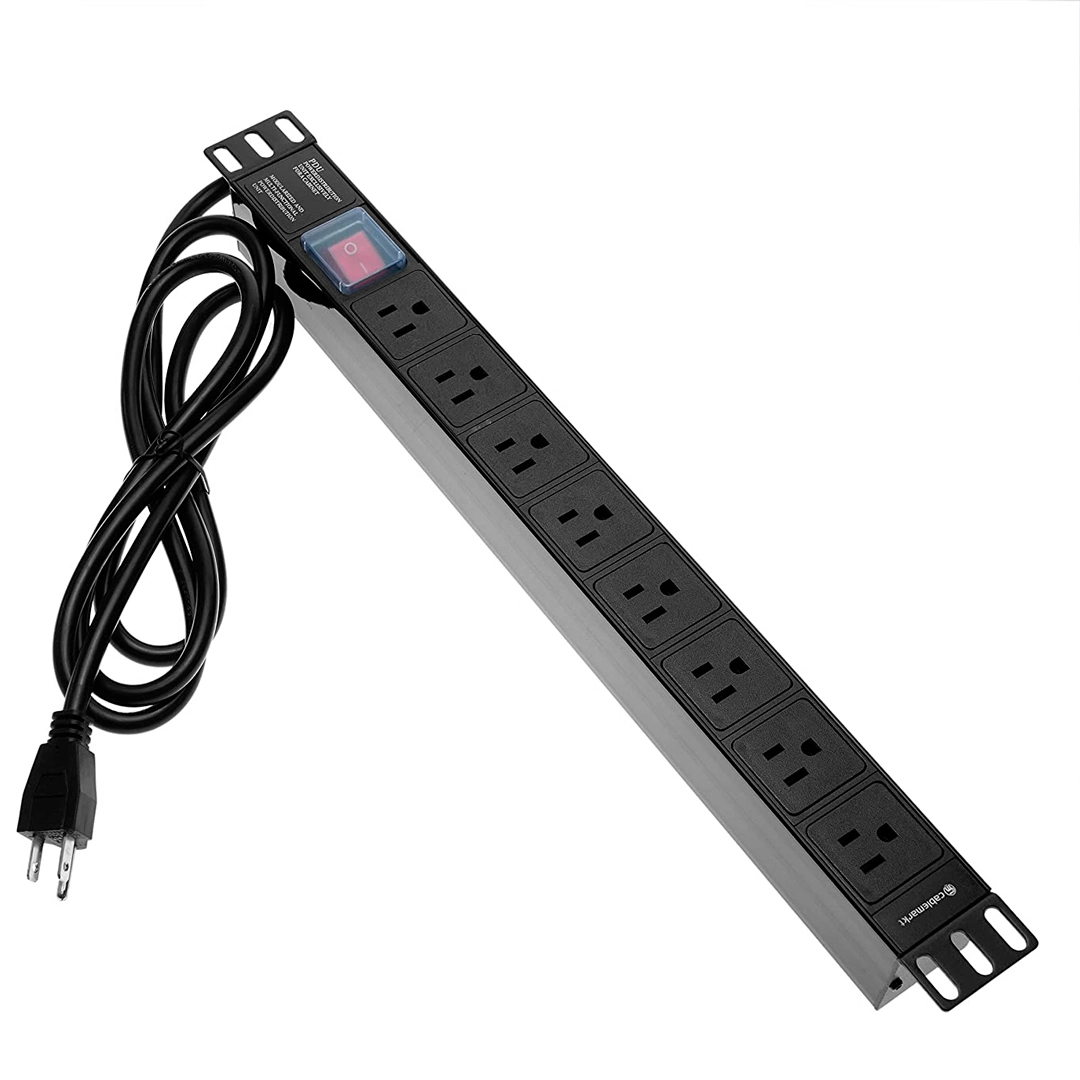 REGLETA PDU 6 TOMAS PLASTICO – TECHNET